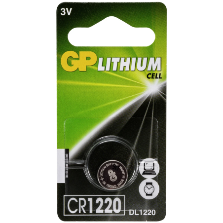 PILE GPU CR1220 BP1 LITHIUM