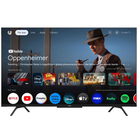TV TELEFUNKEN 65” G4E TELEFUNKEN 4K GOOGLE TV AVEC RECEPTEUR INTEGRE