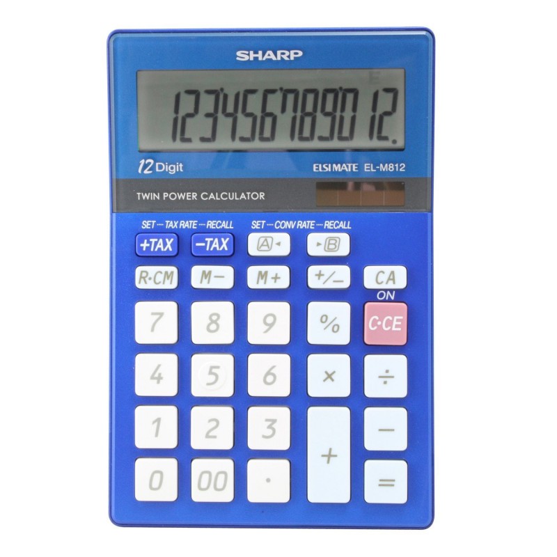 Calculatrice Sharp EL-M812 BBL