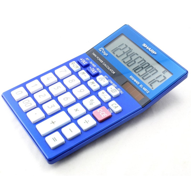 Calculatrice Sharp EL-M812 BBL