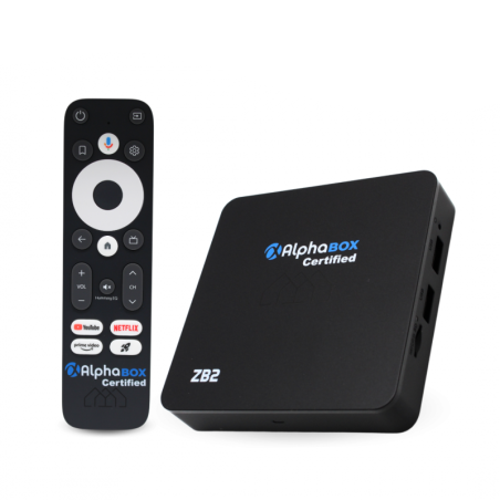 Box Android Alphabox Certified Zb2