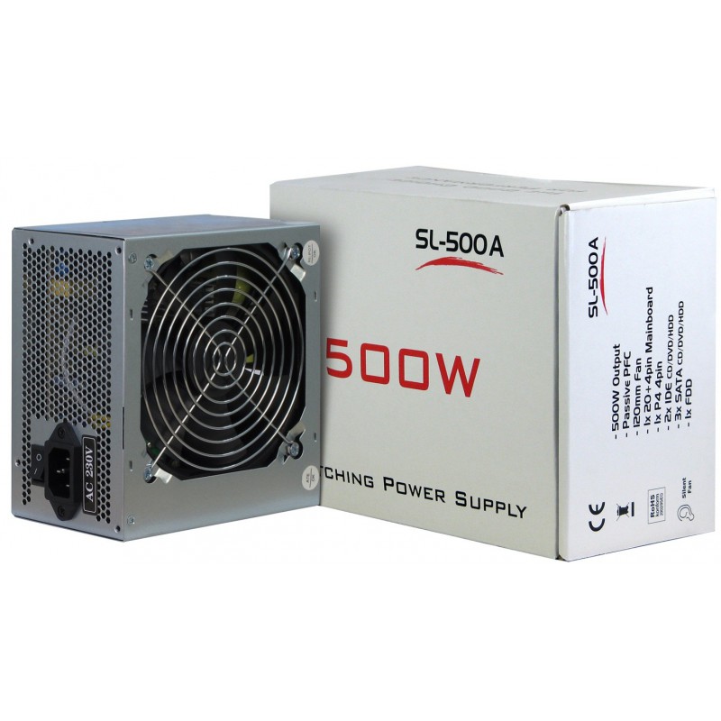 Boite d'alimentation Inter-Tech SL-500A / 500W