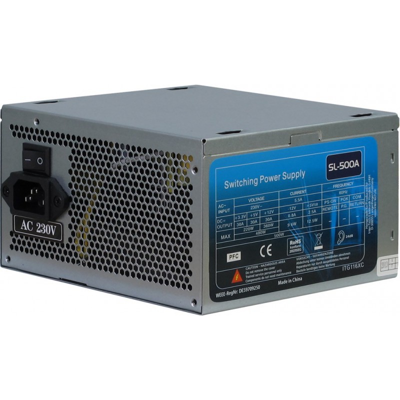 Boite d'alimentation Inter-Tech SL-500A / 500W