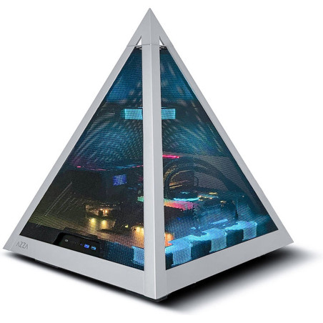 Boîtier Gaming Azza PYRAMID Mesh / ATX / Métal / Noir