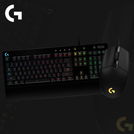 Pack Gaming Logitech G: Clavier Gaming Prodigy G213 RGB + Souris ...