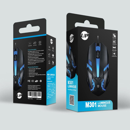 SOURIS GAMING RGB M301 -BLACK