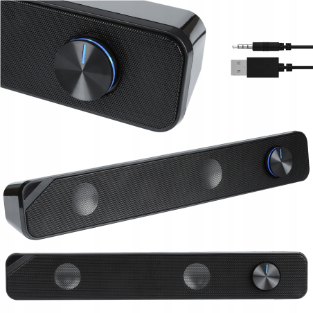 Haut-parleur T-Wolf S4 Mini Soundbar / BLACK