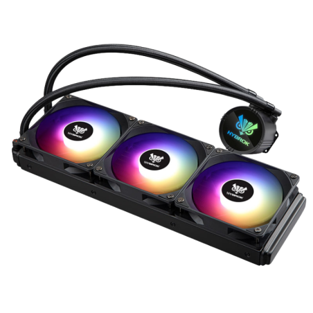 Kit Watercooling HYBROK HL360B Cooling 360ML / LGA 1851 / AM5 / ARGB / Noir
