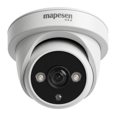 Caméra De Surveillance Intérieur Mapesen Dome 2MP COLOR VU HD HD / Blanc