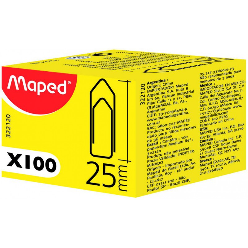 100 Trombones Medium Maped 25 mm