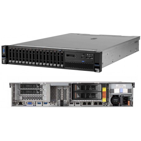 Serveur Lenovo System X3650 M5 Rack 2U / 2x 300 Go