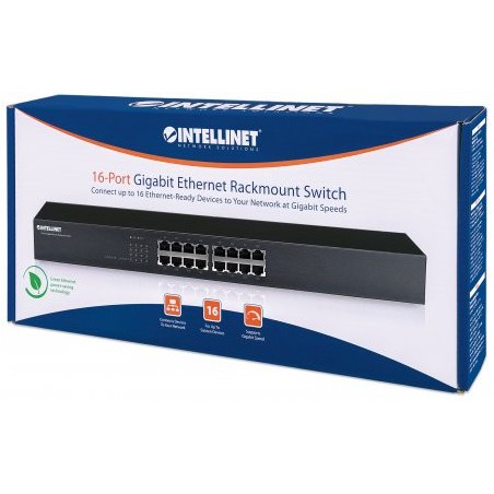 Switch Intellinet rackable Gigabit Ethernet 16 ports
