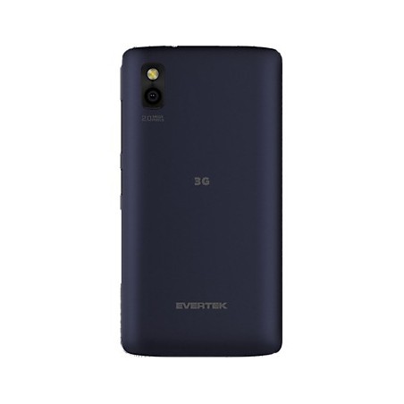 Téléphone Portable Evertek EverStar Q40 / Double SIM / Bleu + Coque ...
