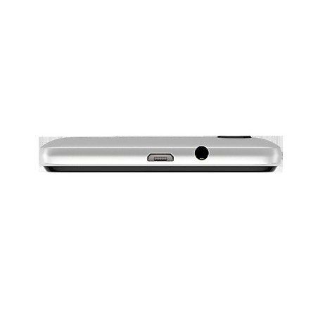 Téléphone Portable Evertek EverStar Q40 / Double SIM / Blanc + Coque ...
