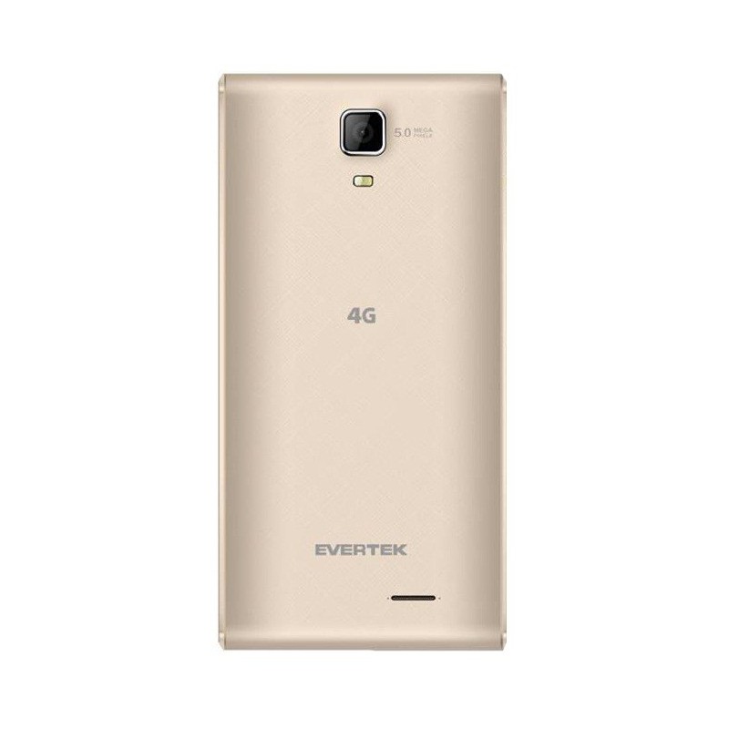 Téléphone Portable Evertek EverTrendy + 4G / Double SIM / Gold + SIM ...