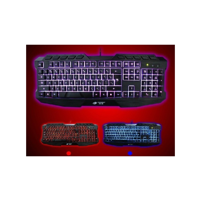 Clavier USB Gaming Ruima F25 Rétro-éclairé