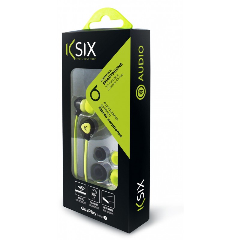 Ecouteurs avec Micro Ksix Go & Play