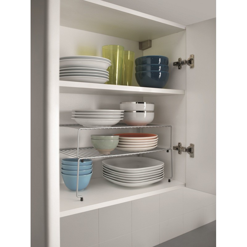 Etagère extensible Metaltex Adapto 2 étages