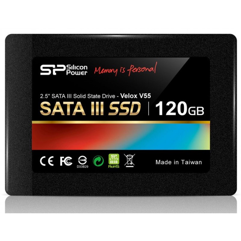 Disque Dur SSD Silicon Power 2.5" Velox V55 / 120 Go