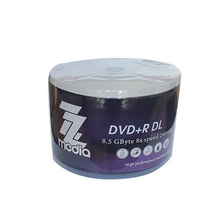 Bobine 50x DVD+R 8x 8.5 GB Double Couche