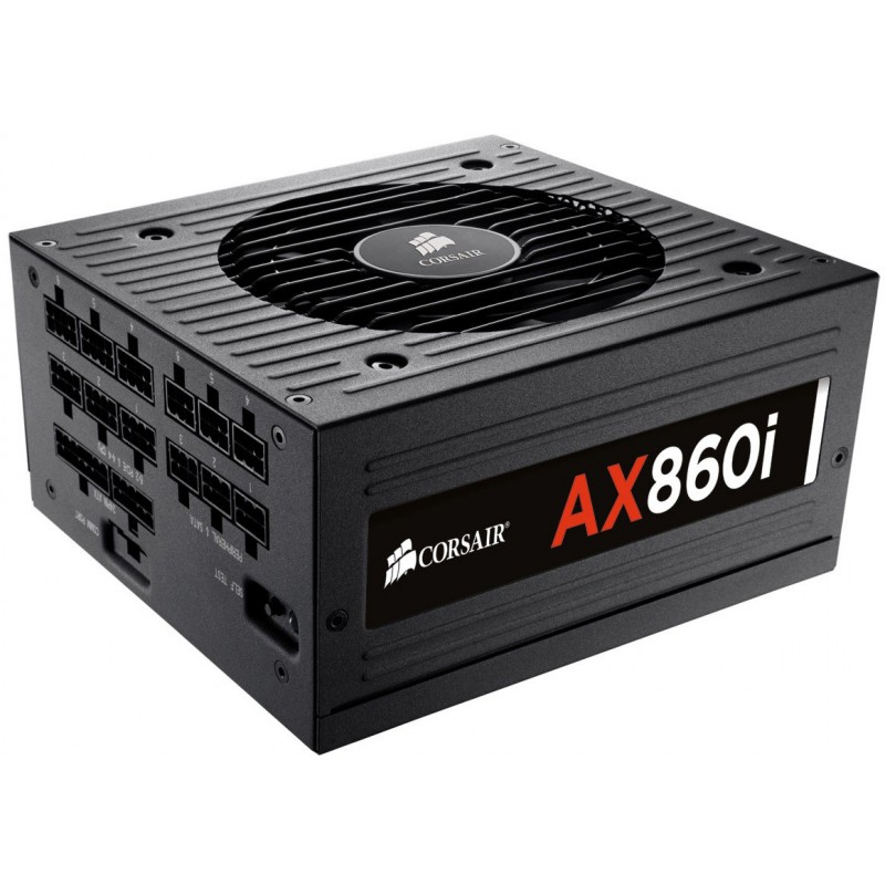 Boite d'alimentation Corsair AX860i 80PLUS Platinum Modulaire Semi ...
