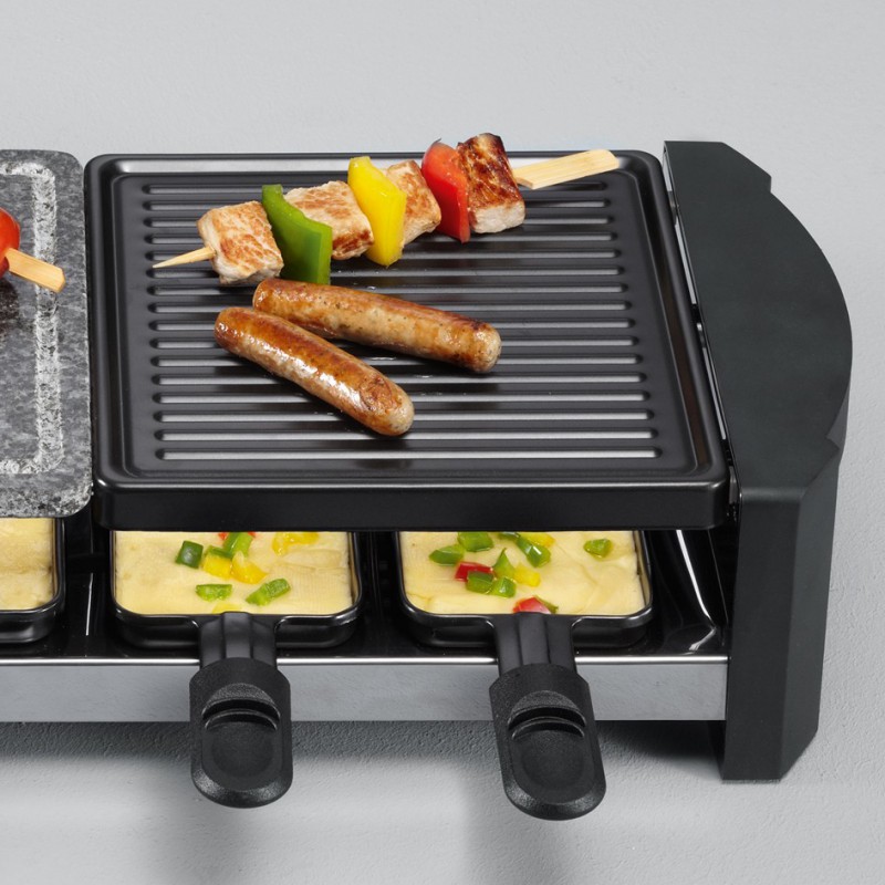 Grille Raclette avec Pierre naturelle de cuisson Severin RG2683