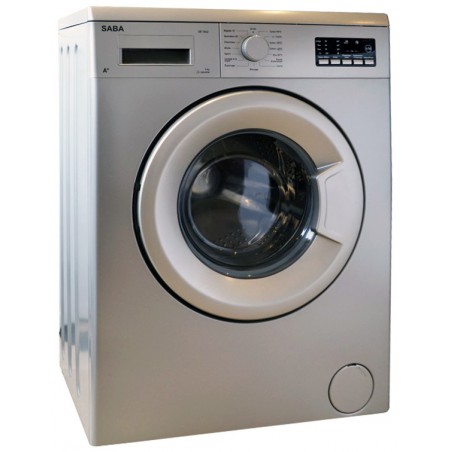 Machine à laver Automatique Saba SE0842 / 5 Kg / Silver