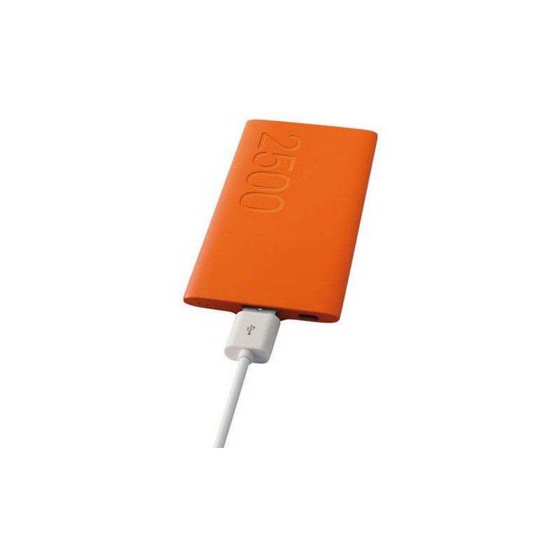Power Bank Ksix Ultra light / 2500 mAh / Orange