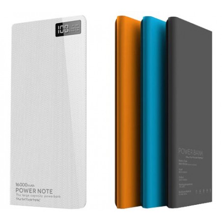 Power Bank Smartek PowerNote S16 / 16000 mAh / Blanc