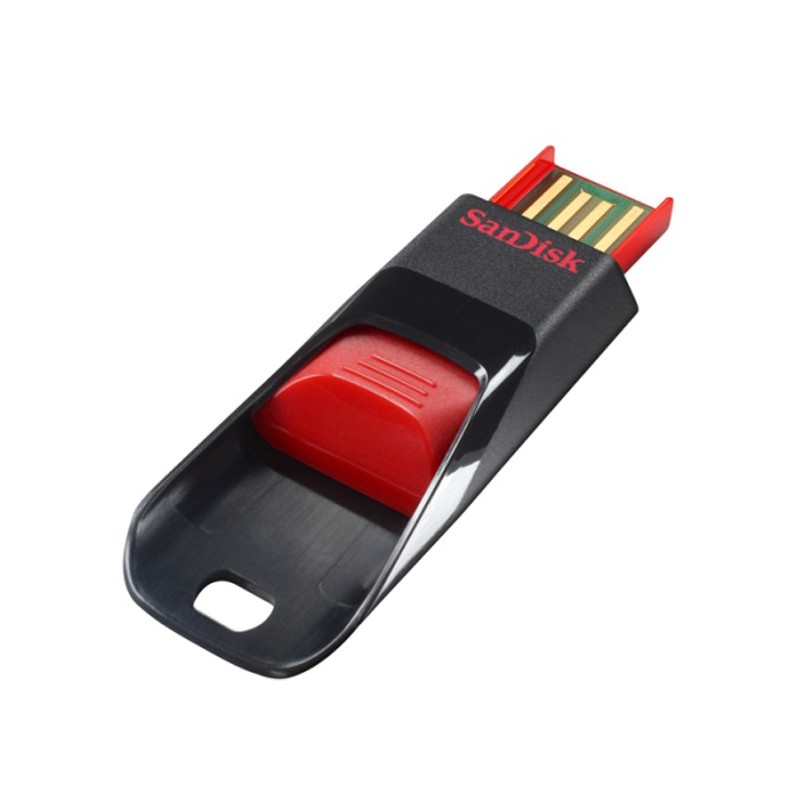 clés usb sandisk flash drive cruzer edge rouge f-sdcz51-32g