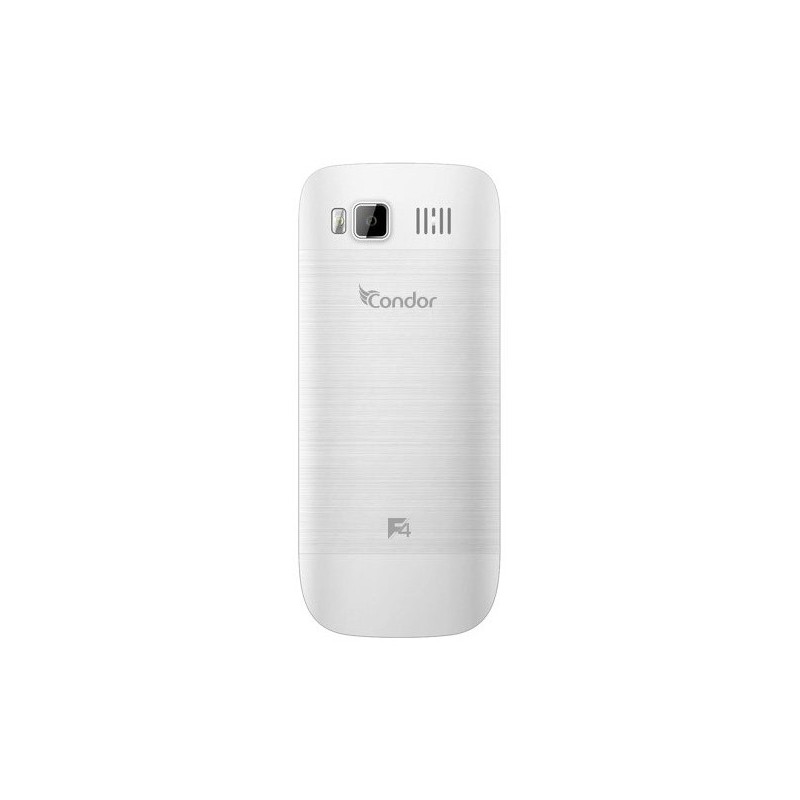 Téléphone Portable Condor F4 / Double SIM / Blanc + SIM Offerte