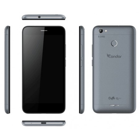 Téléphone Portable Condor Griffe G6 PRO / 4G / Double SIM / Gris + Film ...
