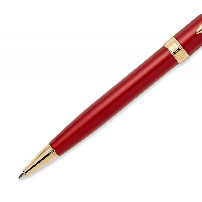 Stylo-bille Parker Sonnet Laque Rouge