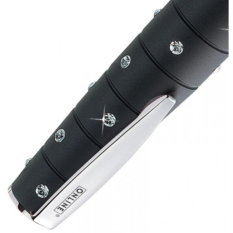 Stylo-plume Online Cristal Noir