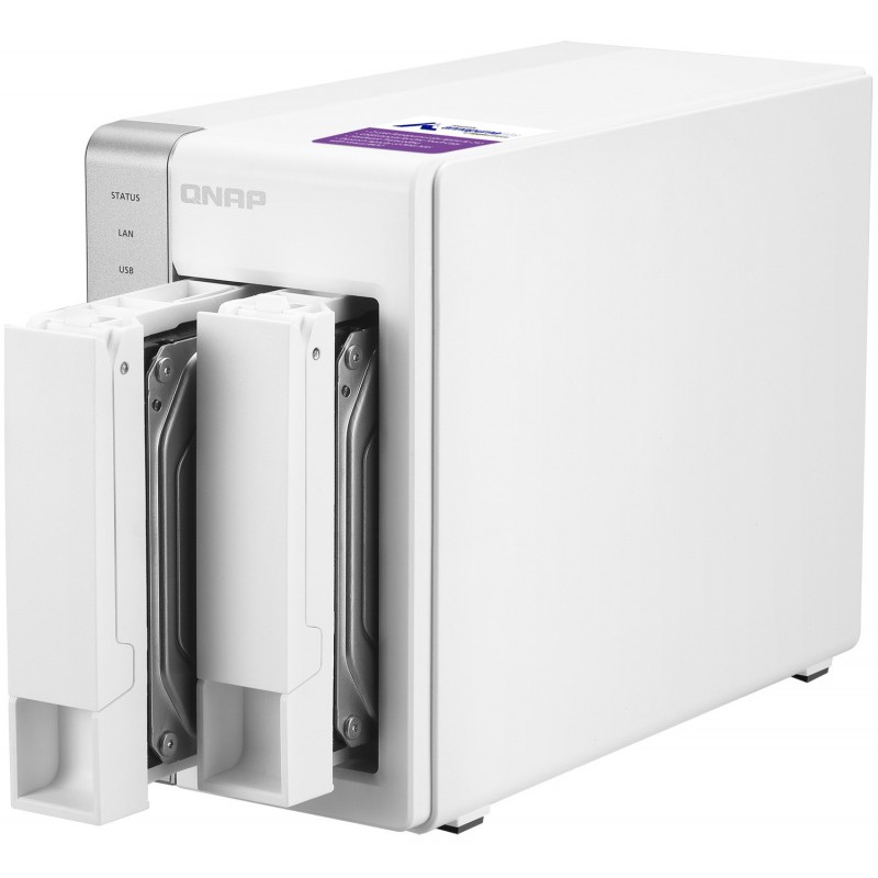 Serveur NAS 2 Baies QNAP TS-231P / 16To
