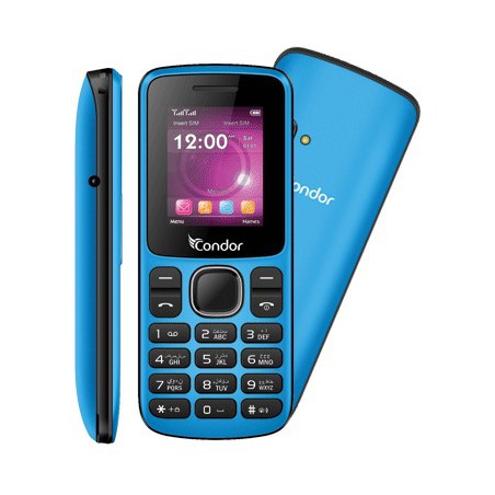 Téléphone Portable Condor F1 Mini / Double SIM / Bleu + SIM Offerte