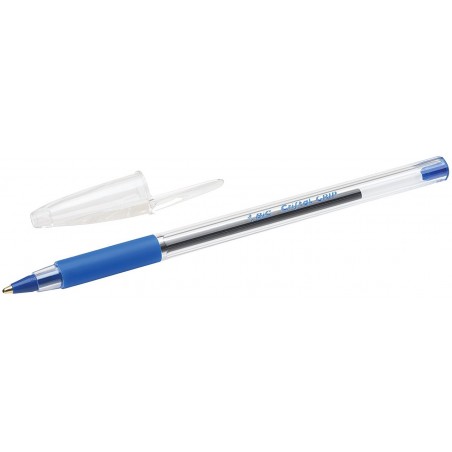 Stylos BIC Cristal Grip / Bleu