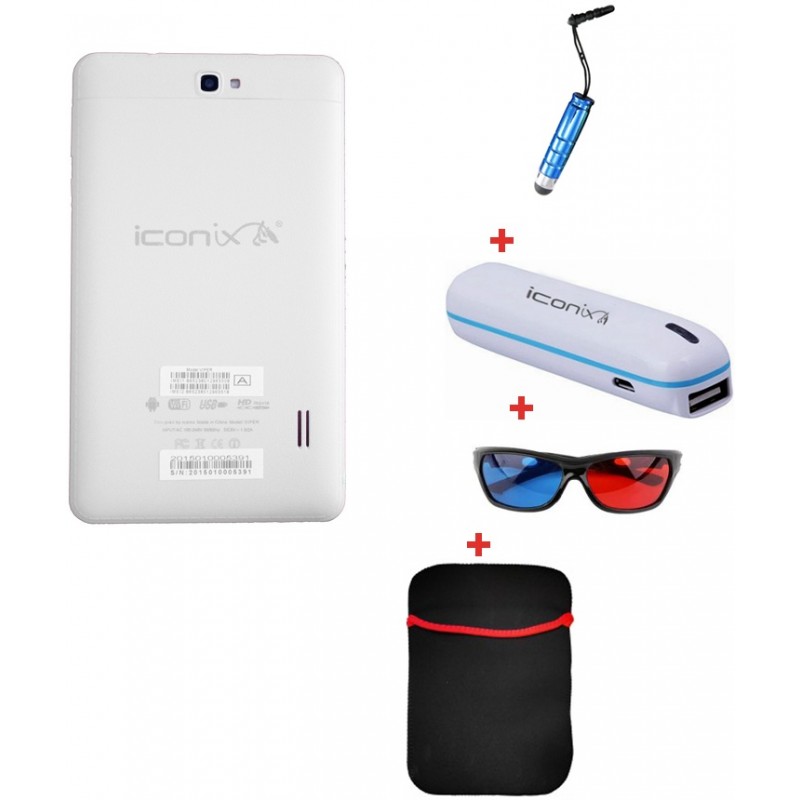 Tablette Iconix C606 / 7" / 3G / Blanc