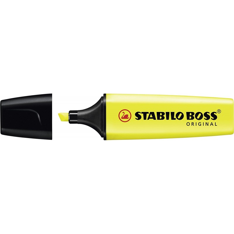 Surligneur STABILO Boss Original / Jaune Fluo