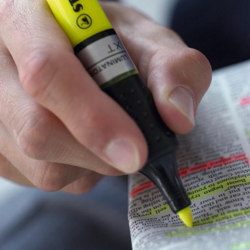 Surligneur STABILO Luminator / Rouge Fluo