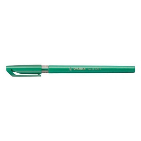 10x Stylos à bille STABILO Excel 828 F 0.3 mm / Vert