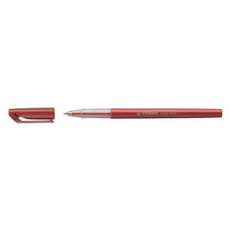 10x Stylos à bille STABILO Excel 828 F 0.3 mm / Rouge