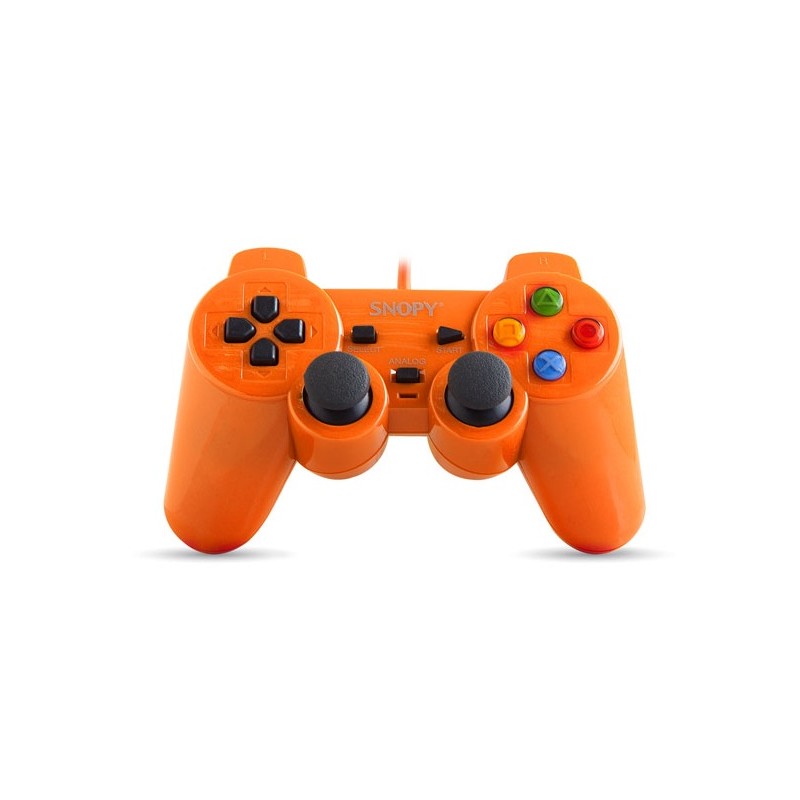 Manette de Jeux USB avec Analogue Snopy SG-302 / Orangé