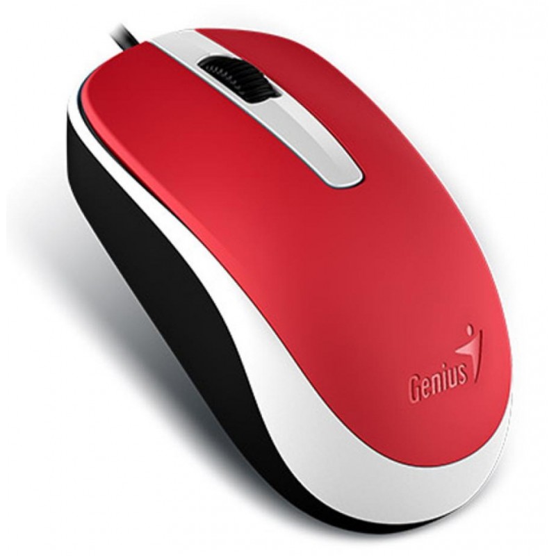 Souris Optique USB Genius DX-120 / Rouge