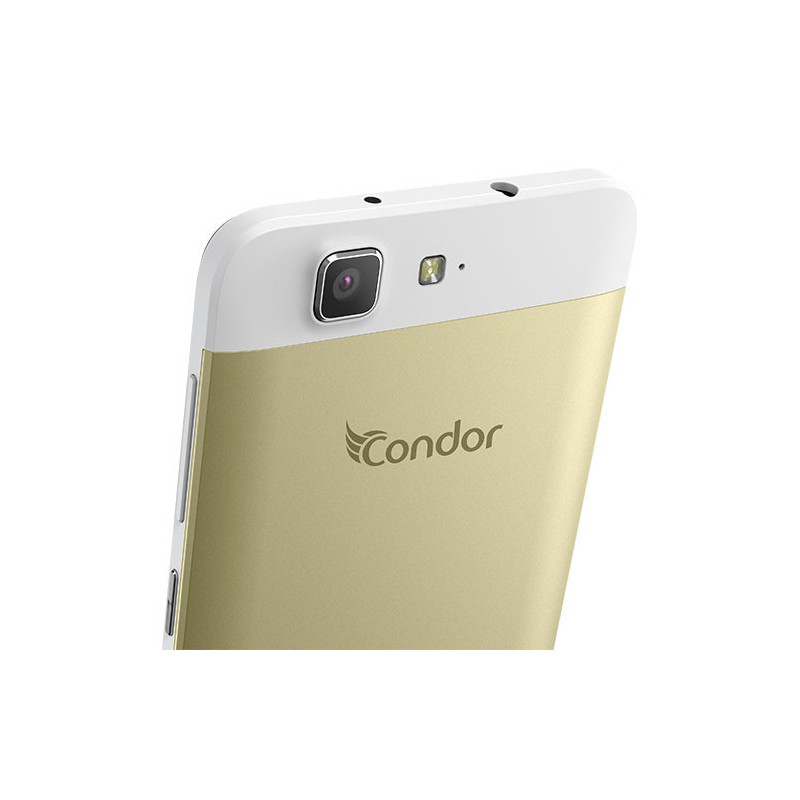 Téléphone Portable Condor Plume P7 / 4G / Double SIM / Gold + Film ...