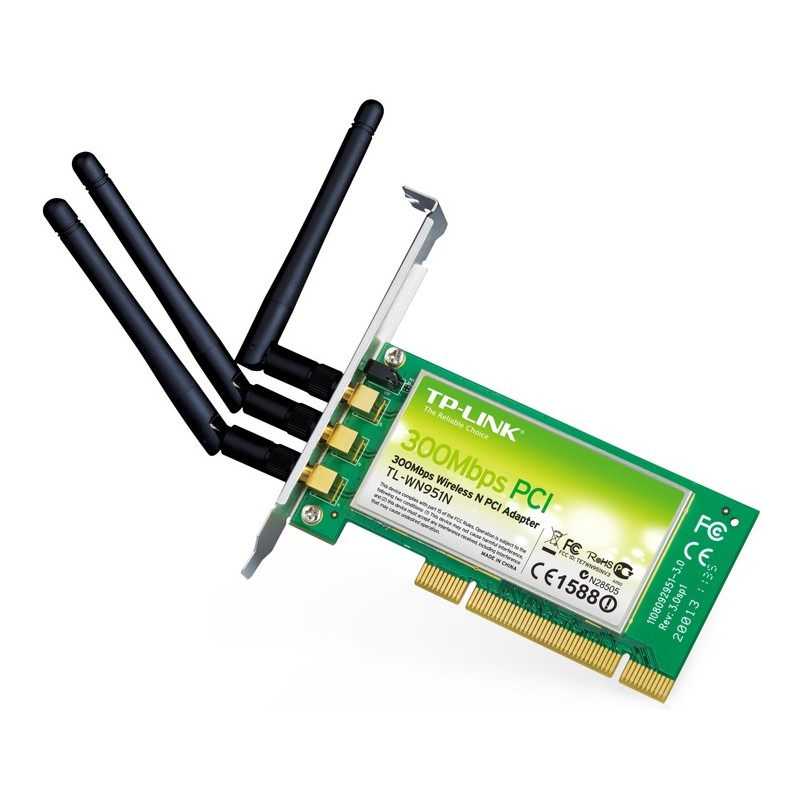 Carte Réseau PCI Wi-Fi N 300Mbps