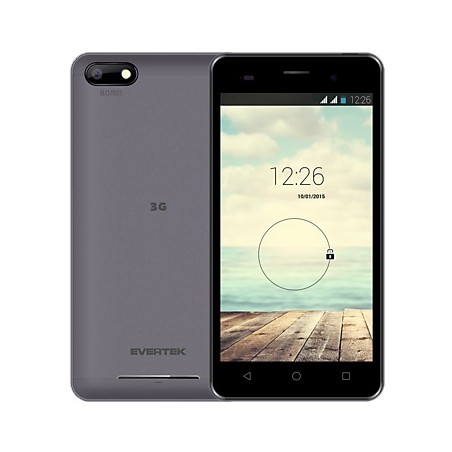 Téléphone Portable Evertek EverStar Pro II / 3G / Double SIM / Gris ...