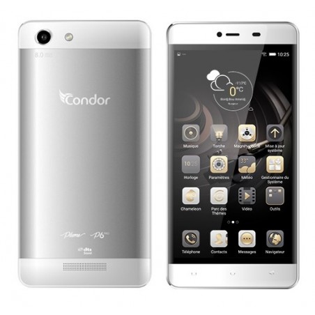 Téléphone Portable Condor Plume P6 PRO / 3G / Double SIM / Gris + SIM ...