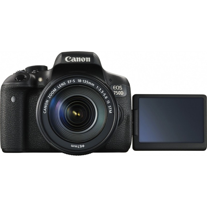 APPAREIL PHOTO REFLEX NUMERIQUE CANON EOS 750D + Objectif EF-S 18-55mm