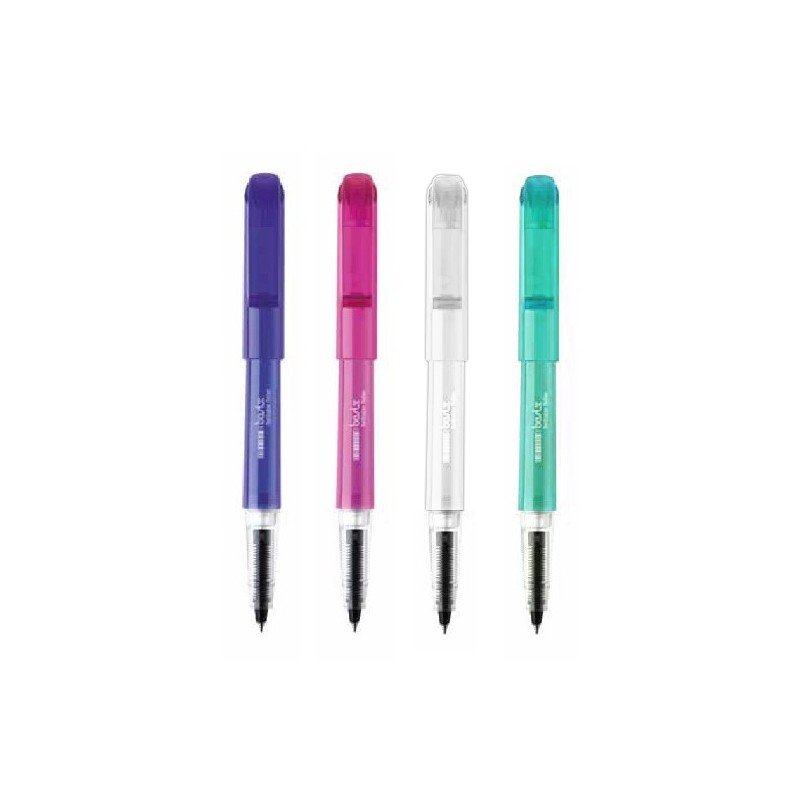 Stylo à bille rechargeable Inoxcrom Basix / Bleu